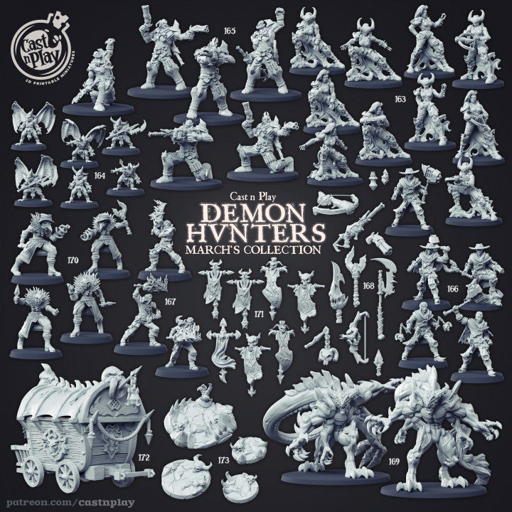 Demon Hunters – Minis Monthly